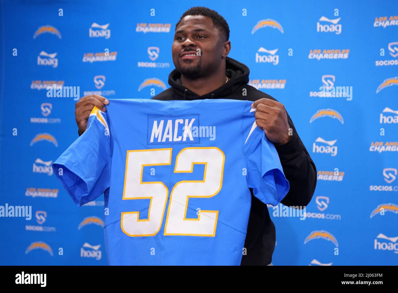 Costa Mesa, United States. 16th Mar, 2022. Los Angeles Chargers ...