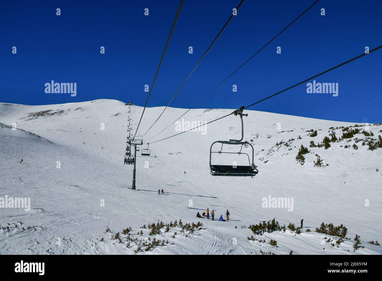 Imperial Express Highest Ski Lift in North America. Breckenridge Ski ...