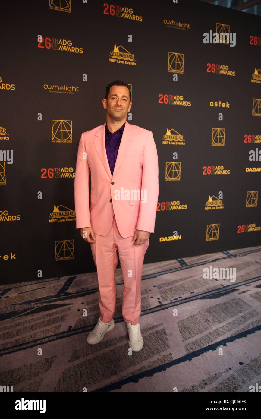 Ethan Tobman 26th Annual Art Directors Guild Excellence in Production Design Awardstaking place ...