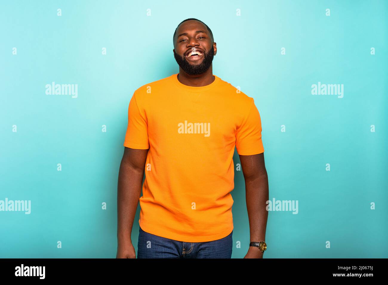 Portrait guy expression emotion surprise hi-res stock photography and ...