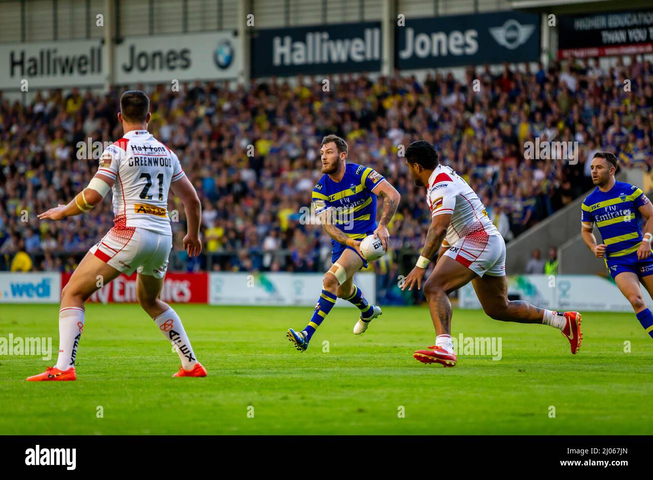 Warrington 16 July 2015: Warrington Wolves hosted St Helens at the ...