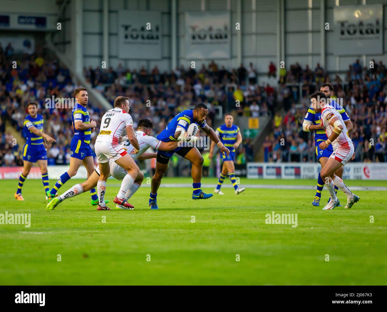 Warrington 16 July 2015: Warrington Wolves hosted St Helens at the ...