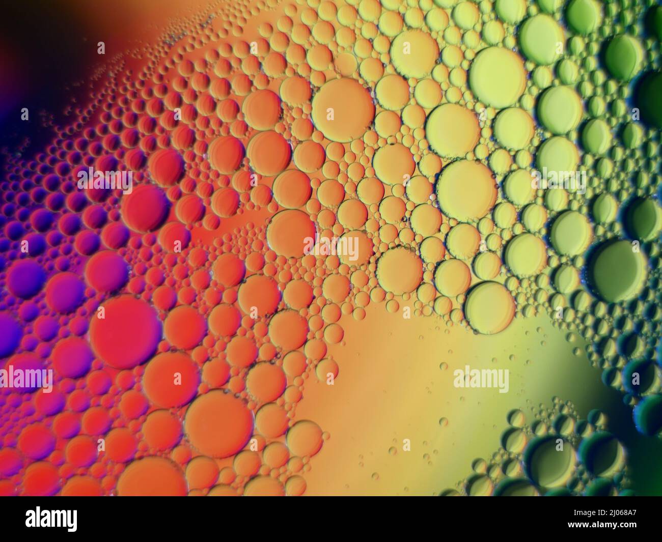 oil in water Stock Photo - Alamy