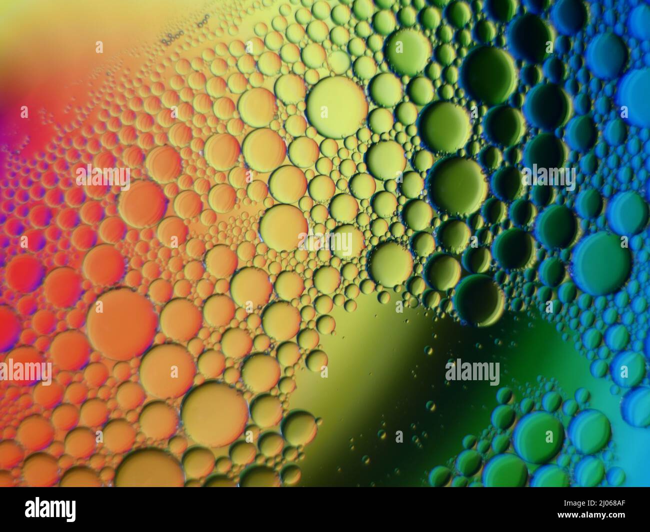 oil in water Stock Photo - Alamy