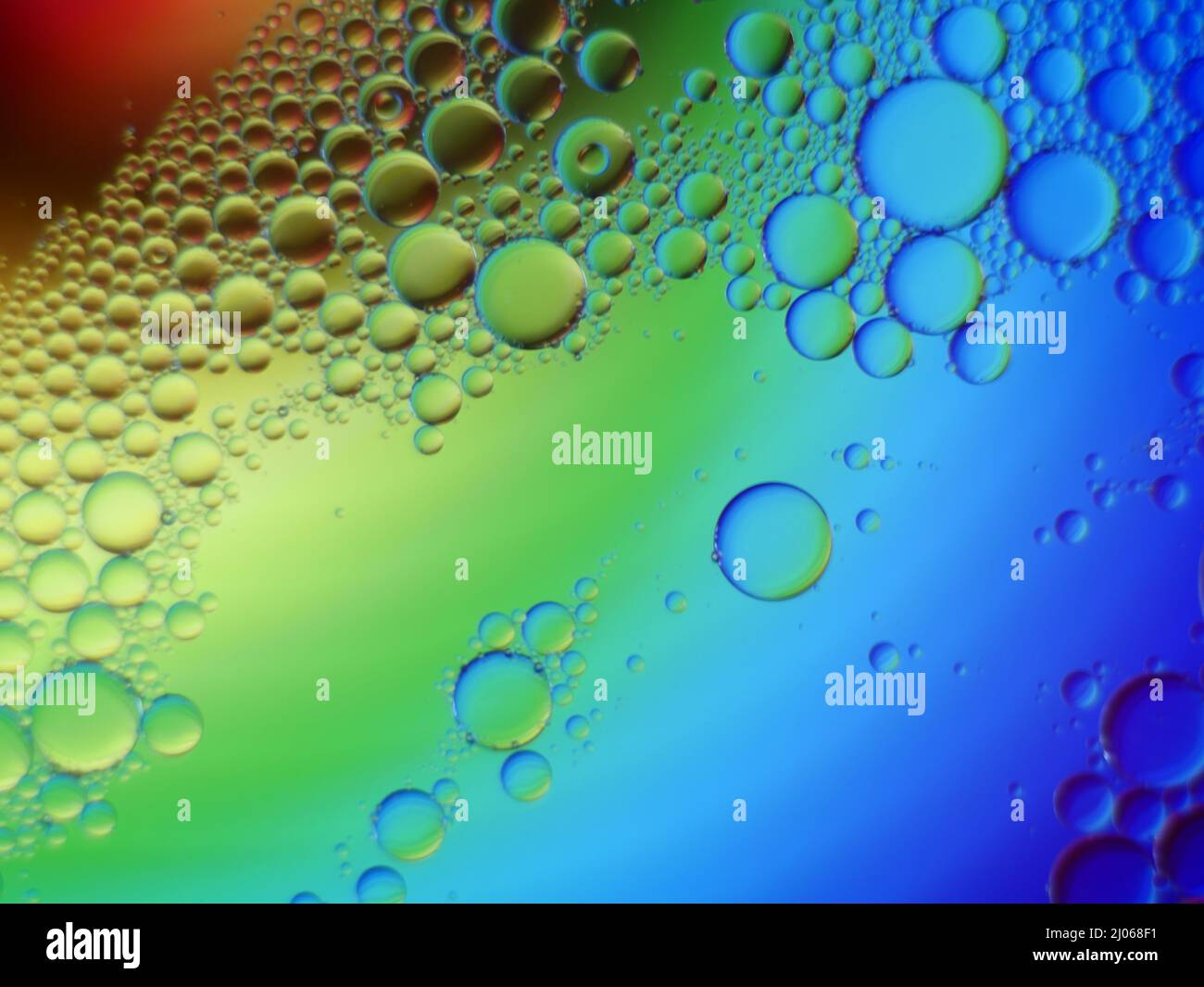 oil in water Stock Photo - Alamy