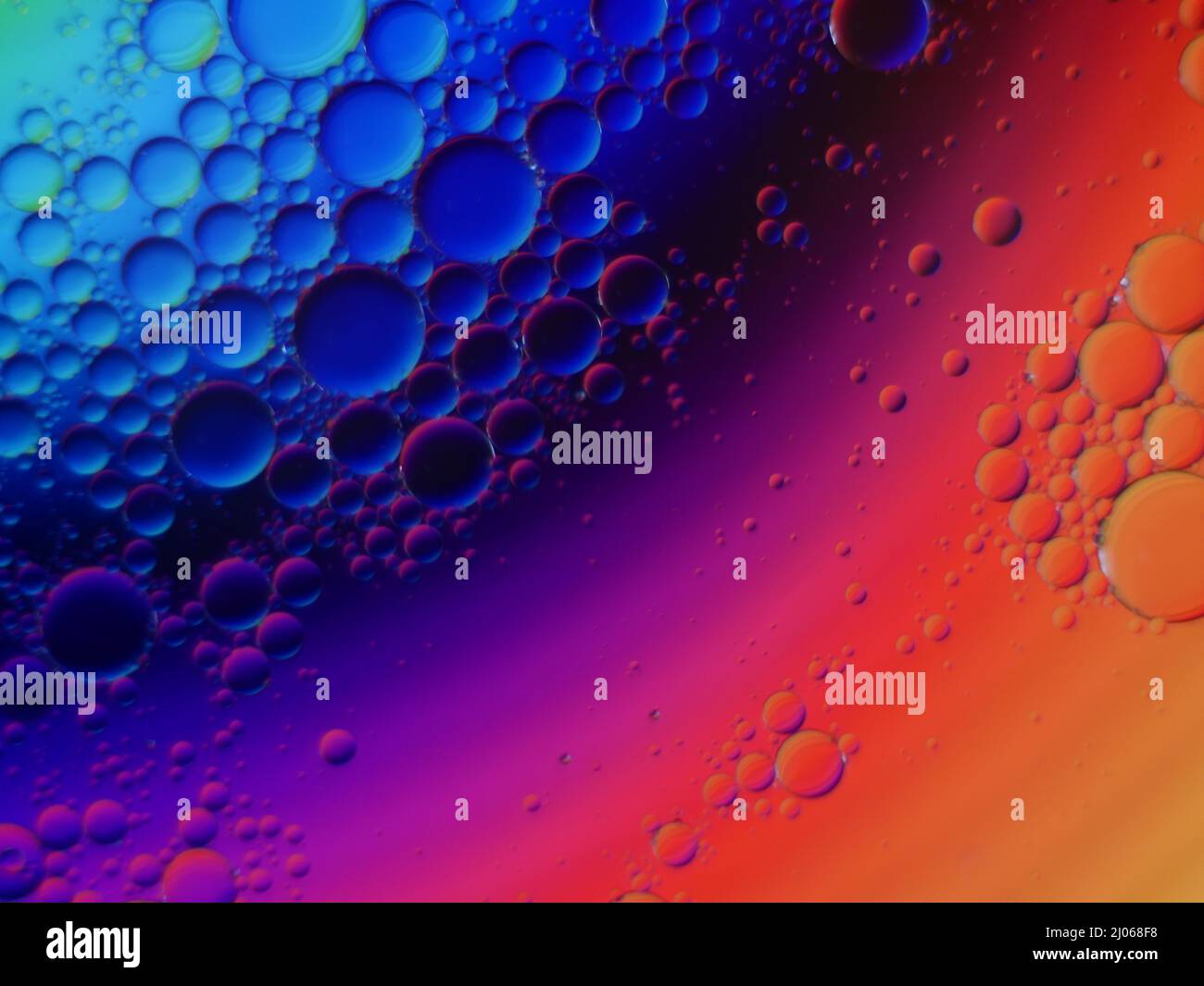 oil in water Stock Photo - Alamy