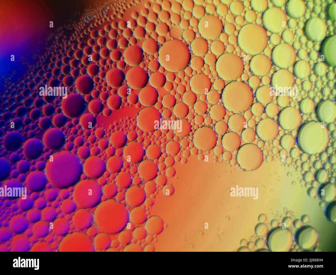 oil in water Stock Photo - Alamy