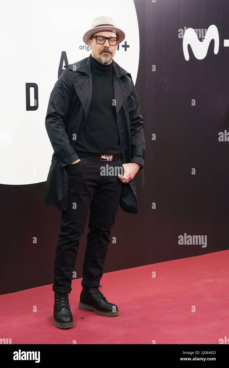 Madrid, Spain. 16th Mar, 2022. Fele Martínez attends the 'La Unidad ...