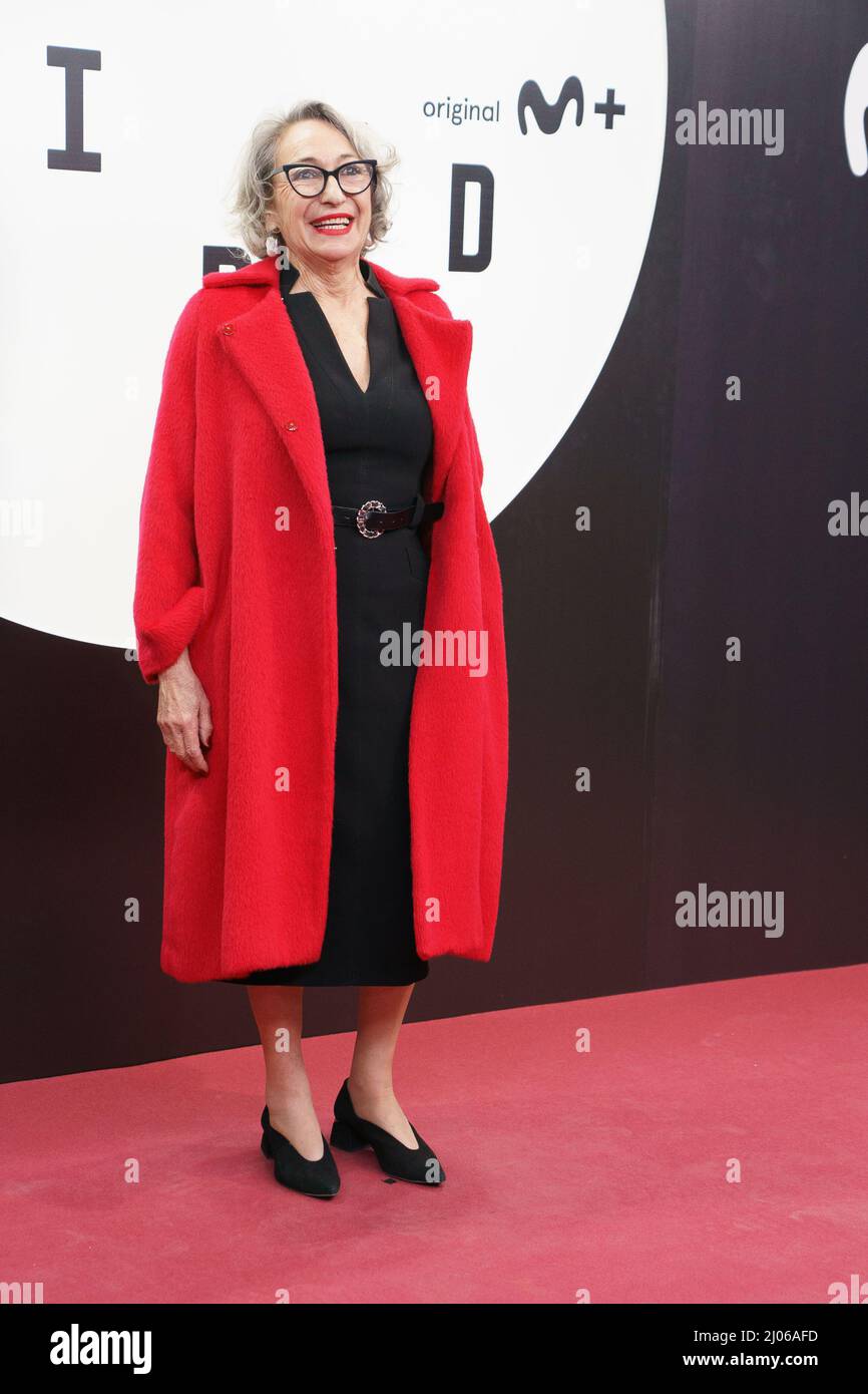 Madrid, Spain. 16th Mar, 2022. Luisa Gavasa attends the 'La Unidad ...