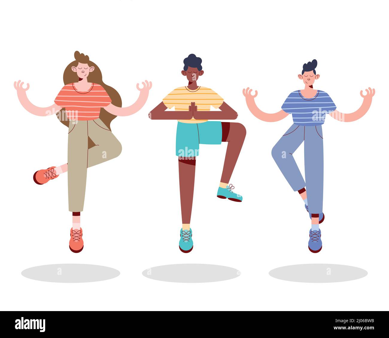Relaxing pose characters hi-res stock photography and images - Alamy