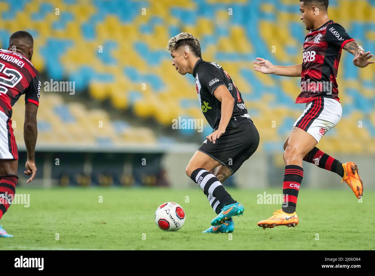 Rio De Janeiro, Brazil. 16th Mar, 2022. Bruno Nazario during Vasco x ...
