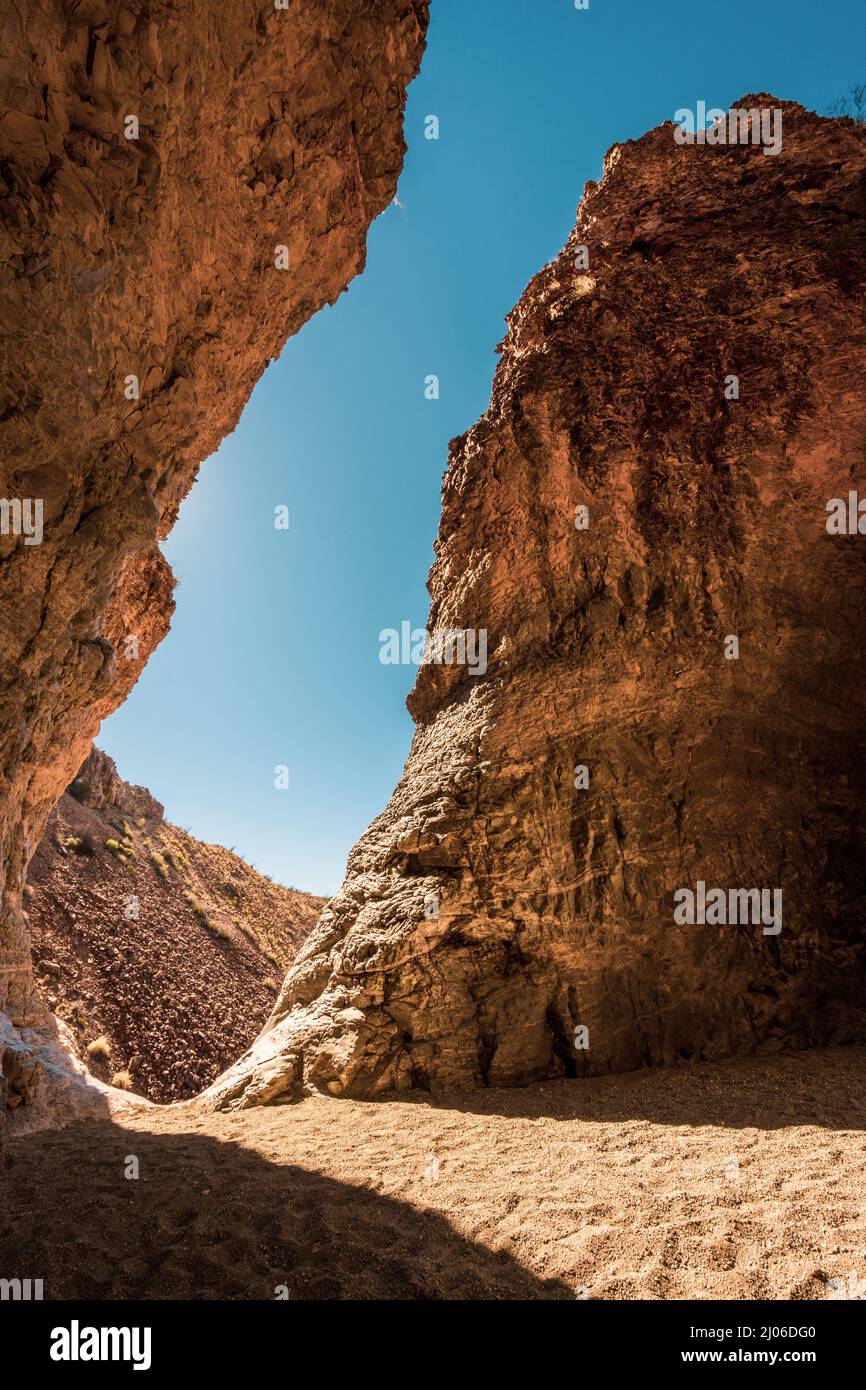 Rock Formation At The Upper Burro Mesa Pour Off in Big Bend National ...
