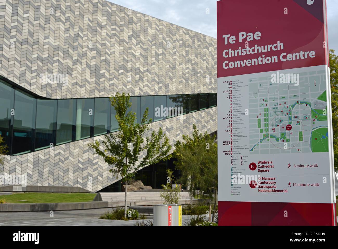 CHRISTCHURCH, NEW ZEALAND, FEBRUARY 24, 2022: The Christchurch ...