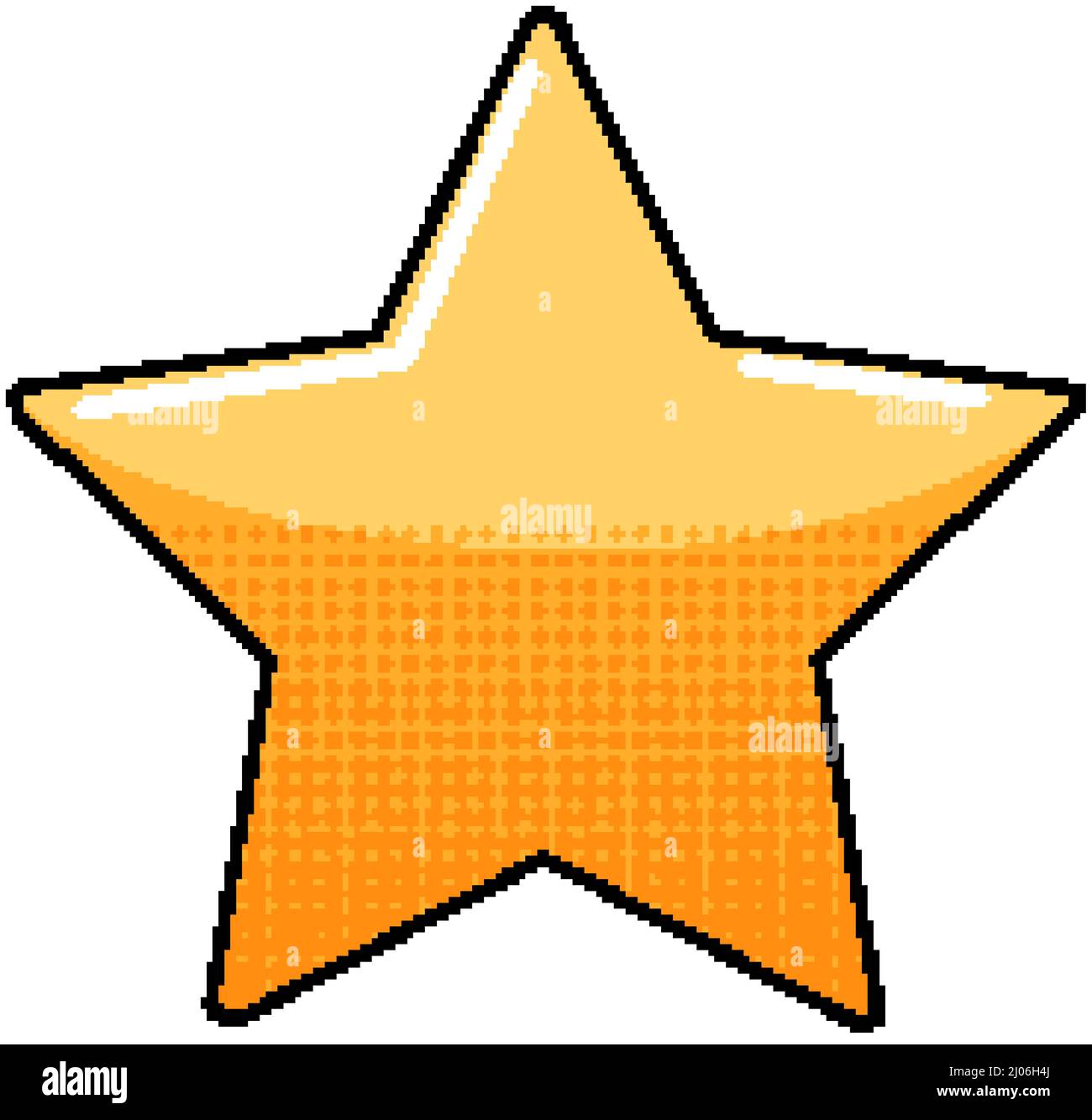Simple star on white background illustration Stock Vector Image & Art ...