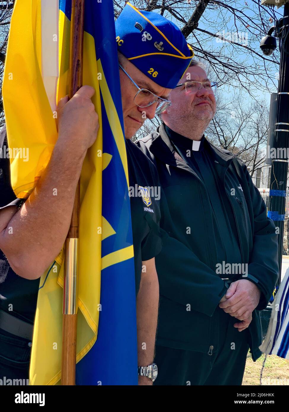 March 16, 2022: Father Robert Hitchens of the Ukrainian Catholic ...