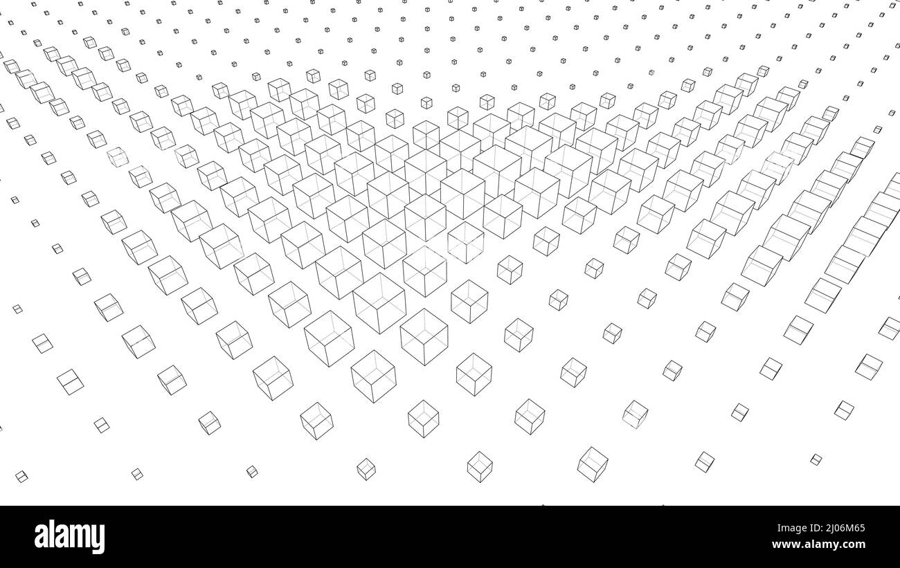 Vector abstract boxes background Stock Vector Image & Art - Alamy