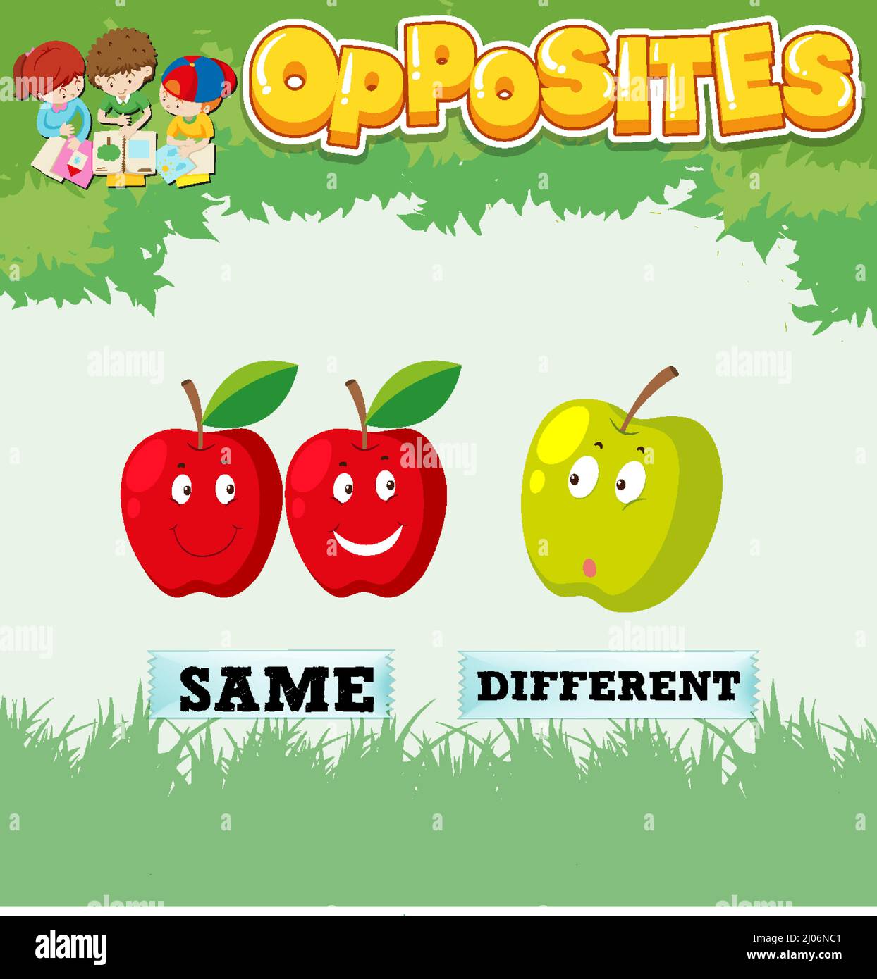 Same word different Stock Vector Images - Alamy