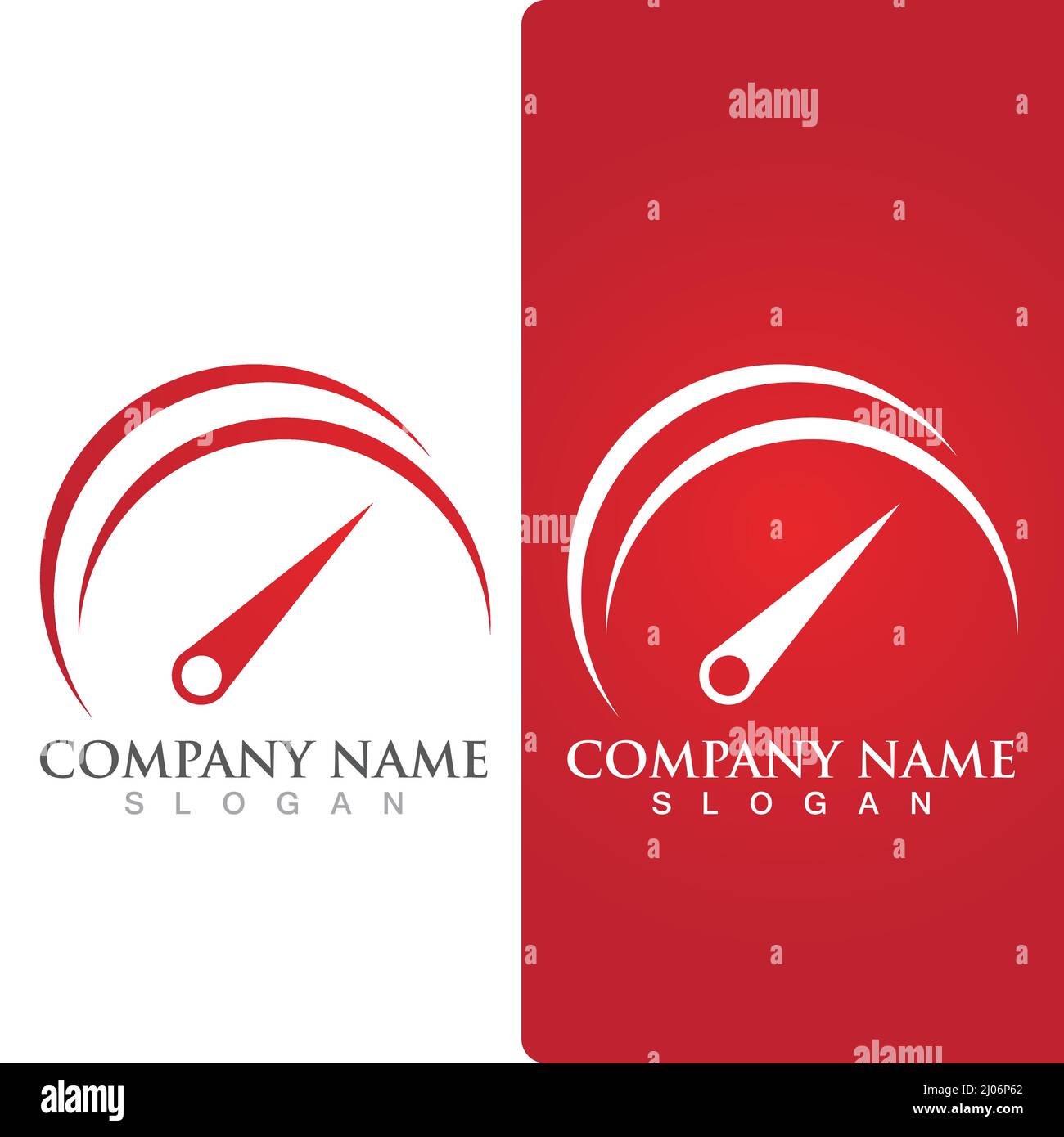 speedometer logo and symbol vector Stock Vector Image & Art - Alamy