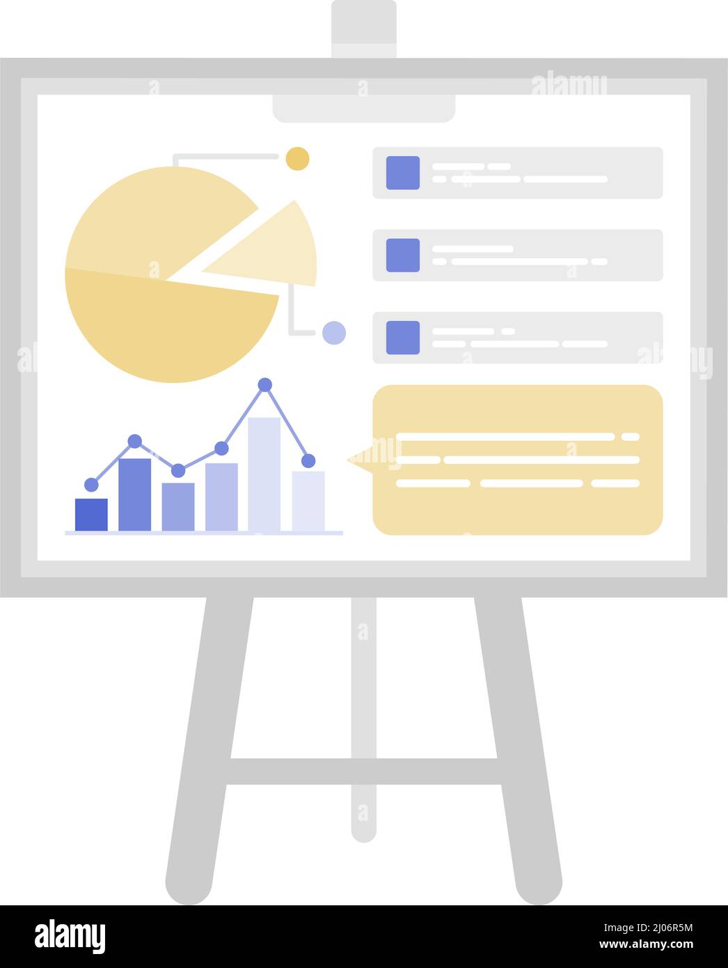 Market crash failure statistics icon flat vector Stock Vector Image ...
