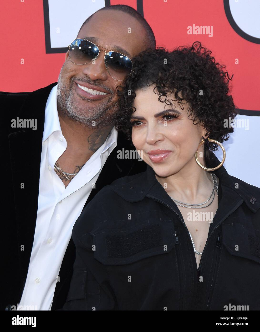Los Angeles, USA. 16th Mar, 2022. (L-R) Kenya Barris and Wife Dr ...