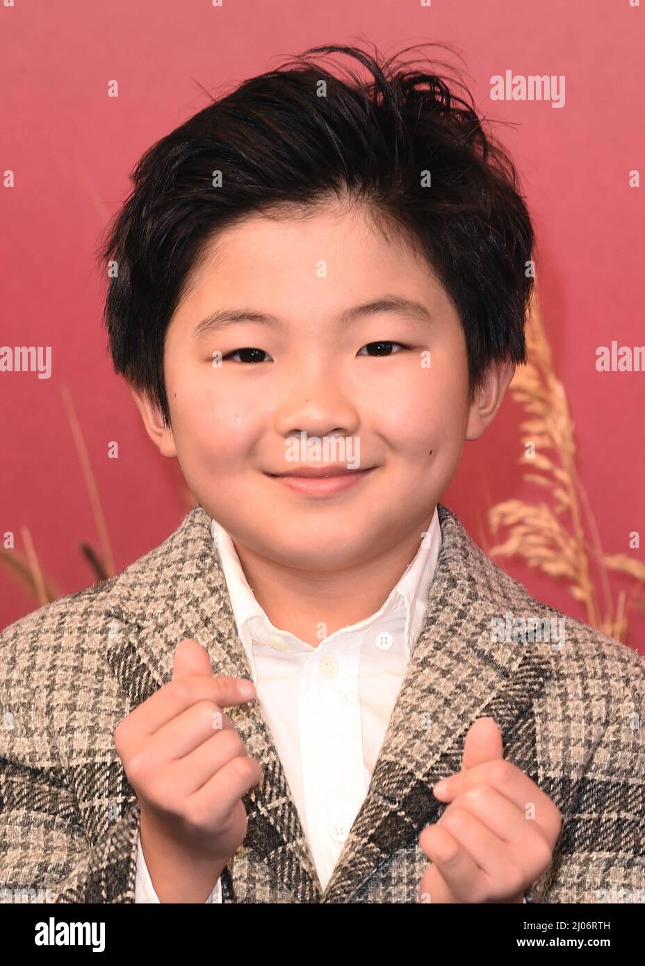 Los Angeles, USA. 16th Mar, 2022. Alan Kim on the red carpet at Apple's ...