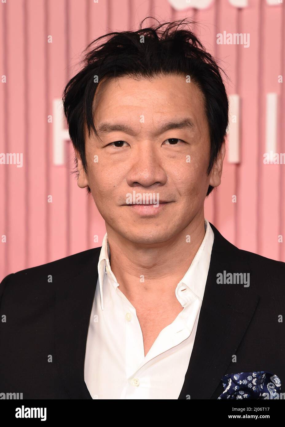 Los Angeles, USA. 16th Mar, 2022. Chin Han on the red carpet at Apple's ...