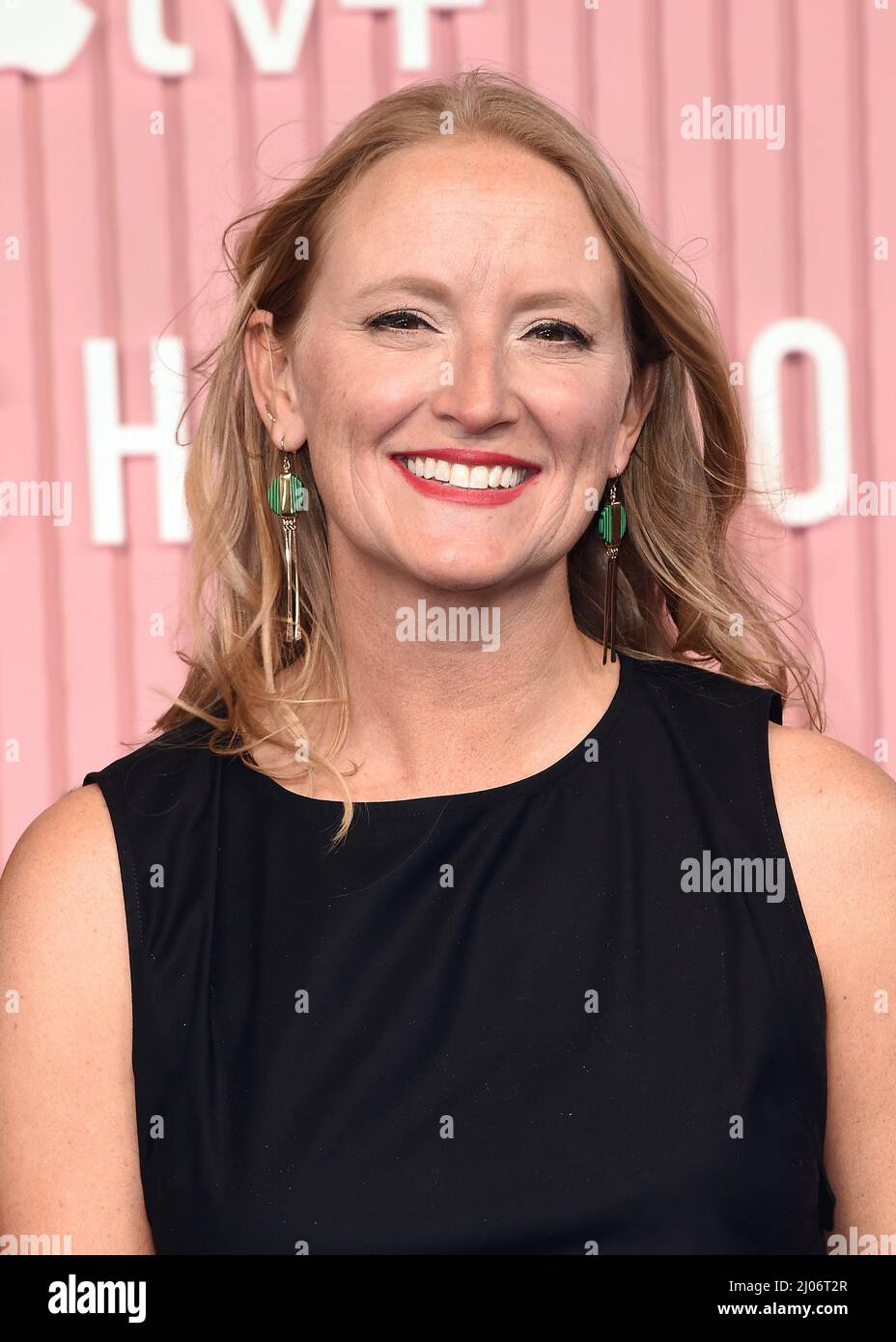 Executive Producer Lindsey Springer on the red carpet at Apple's ...