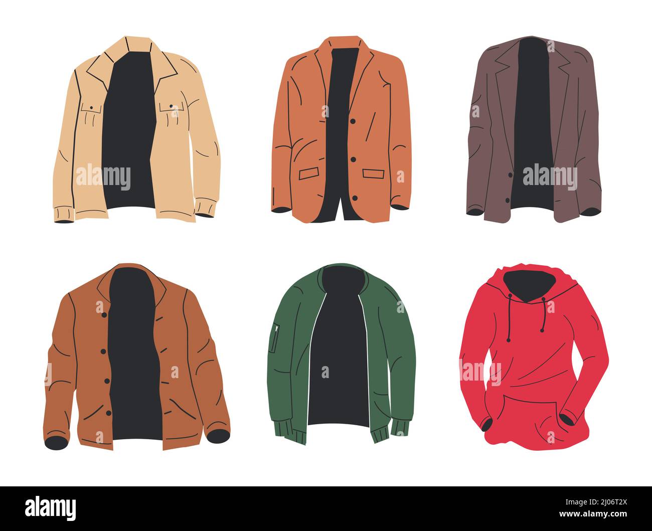 Stylish man in coat Stock Vector Images - Alamy