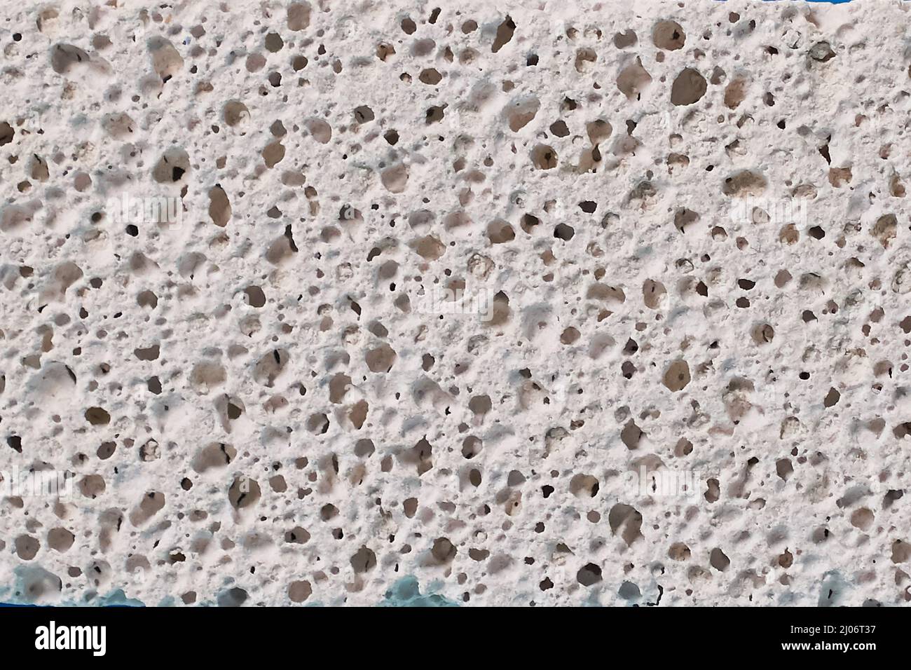 White pumice stone texture for foot care, horizontal format Stock Photo ...