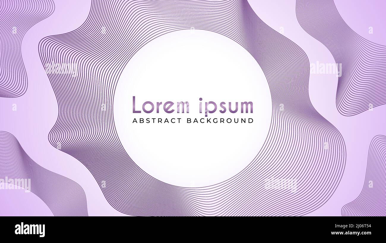 Audio Spectrum Visual, Abstract Wave Line Background Design Template ...