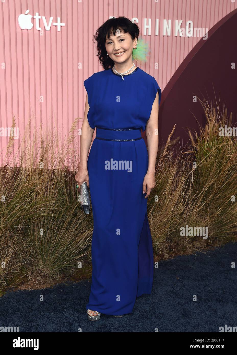 Kaho Minami on the red carpet at Apple's "Pachinko" Global Premiere ...