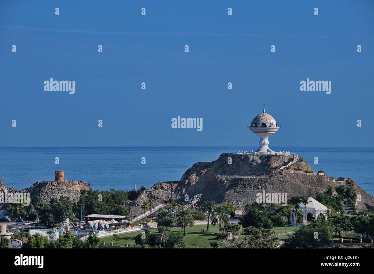 Al-Riyam Park Monument in Muscat, Oman Stock Photo - Alamy