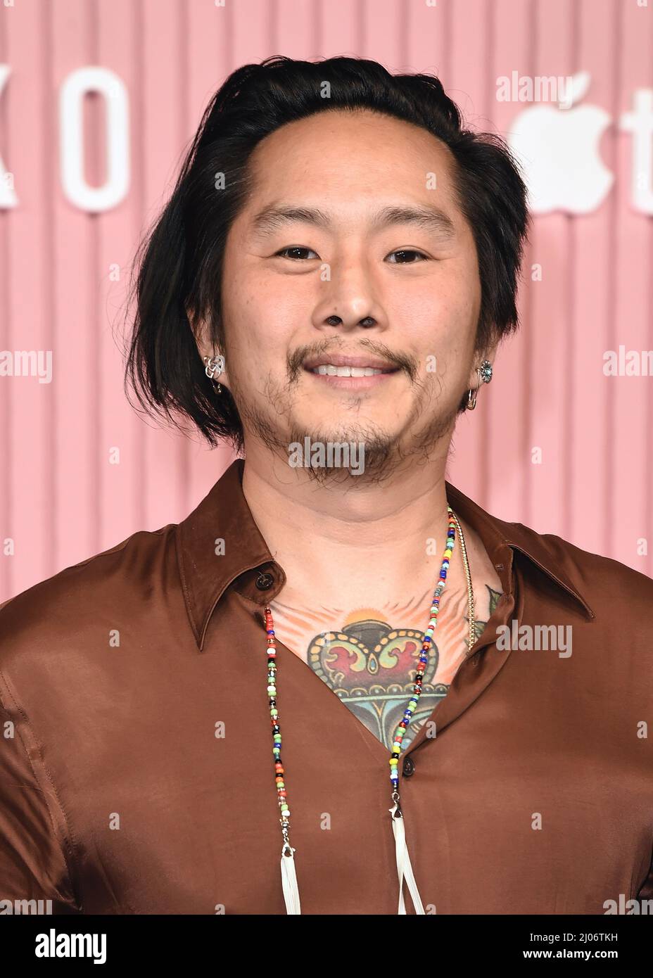 Executive Producer / Director Justin Chon on the red carpet at Apple's ...