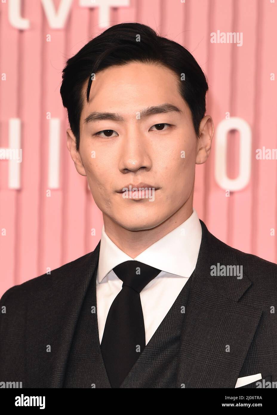Los Angeles, USA. 16th Mar, 2022. Steve Sanghyun Noh on the red carpet ...