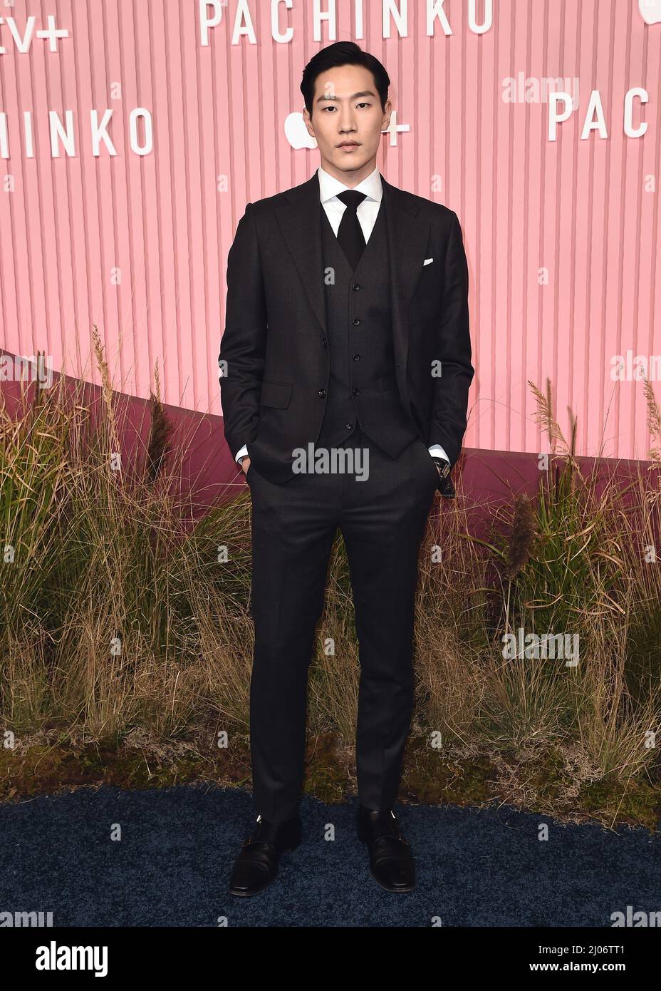 Los Angeles, USA. 16th Mar, 2022. Steve Sanghyun Noh on the red carpet ...