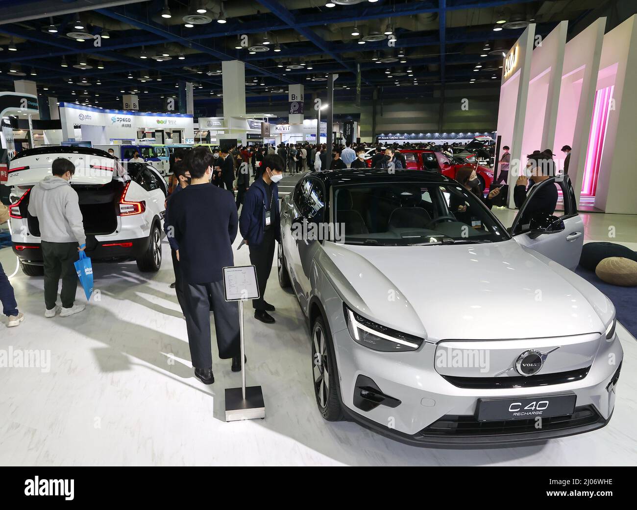 17th Mar, 2022. Electric car fair xEV Trend Korea 2022, South Korea's ...