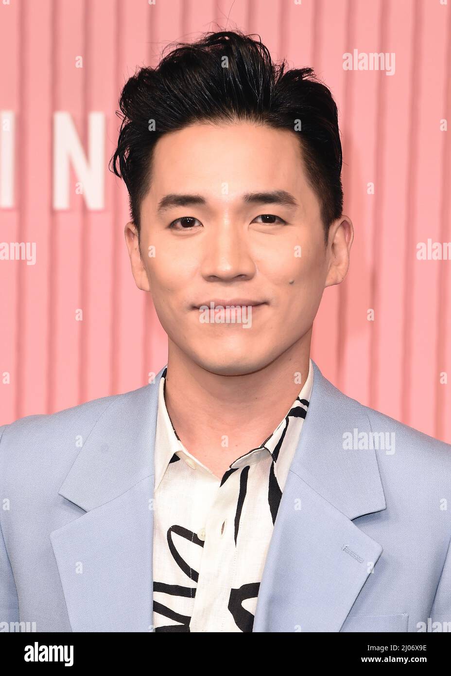 Los Angeles, USA. 16th Mar, 2022. Abraham Lim on the red carpet at ...