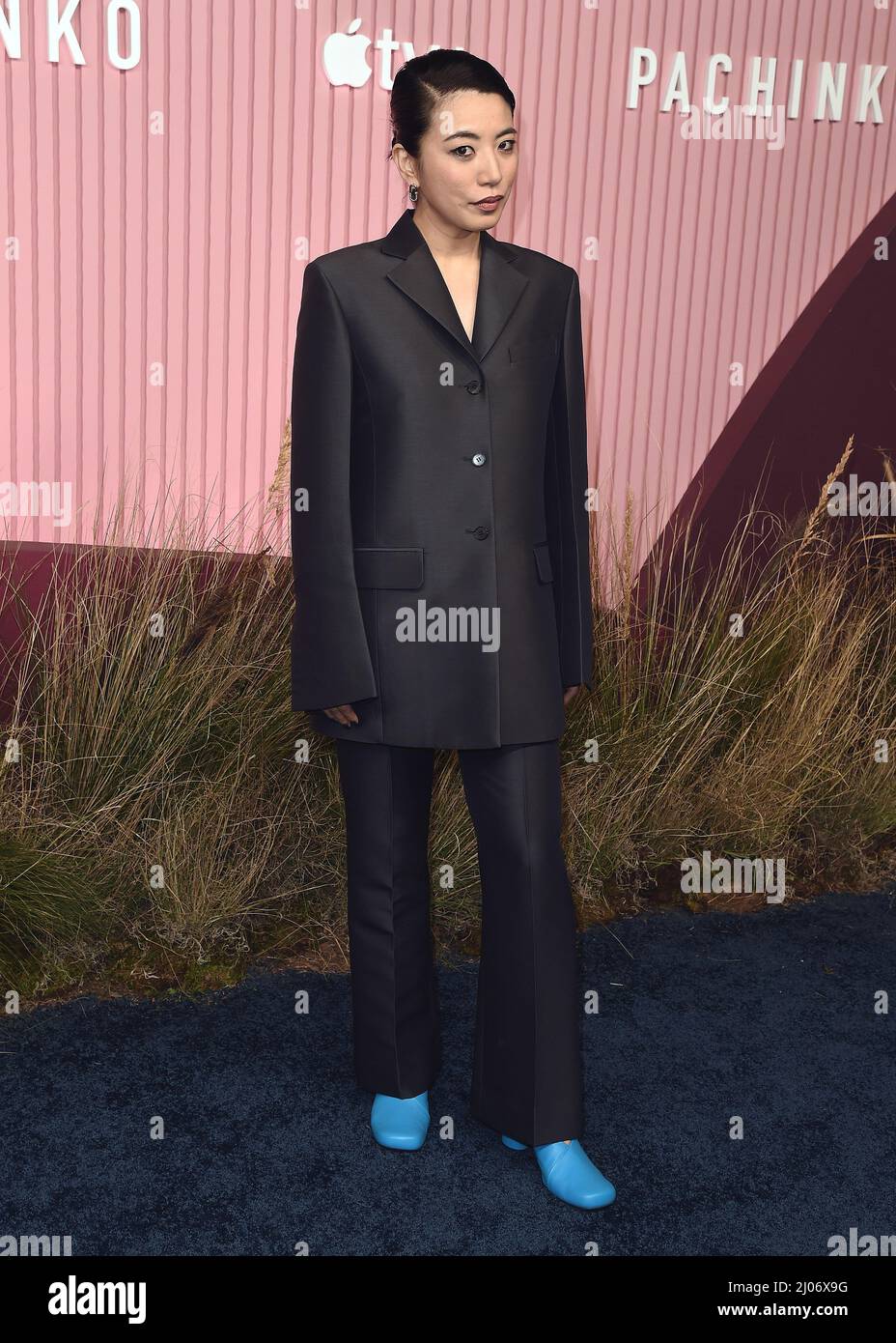 Los Angeles, USA. 16th Mar, 2022. Inji Jeong on the red carpet at Apple ...