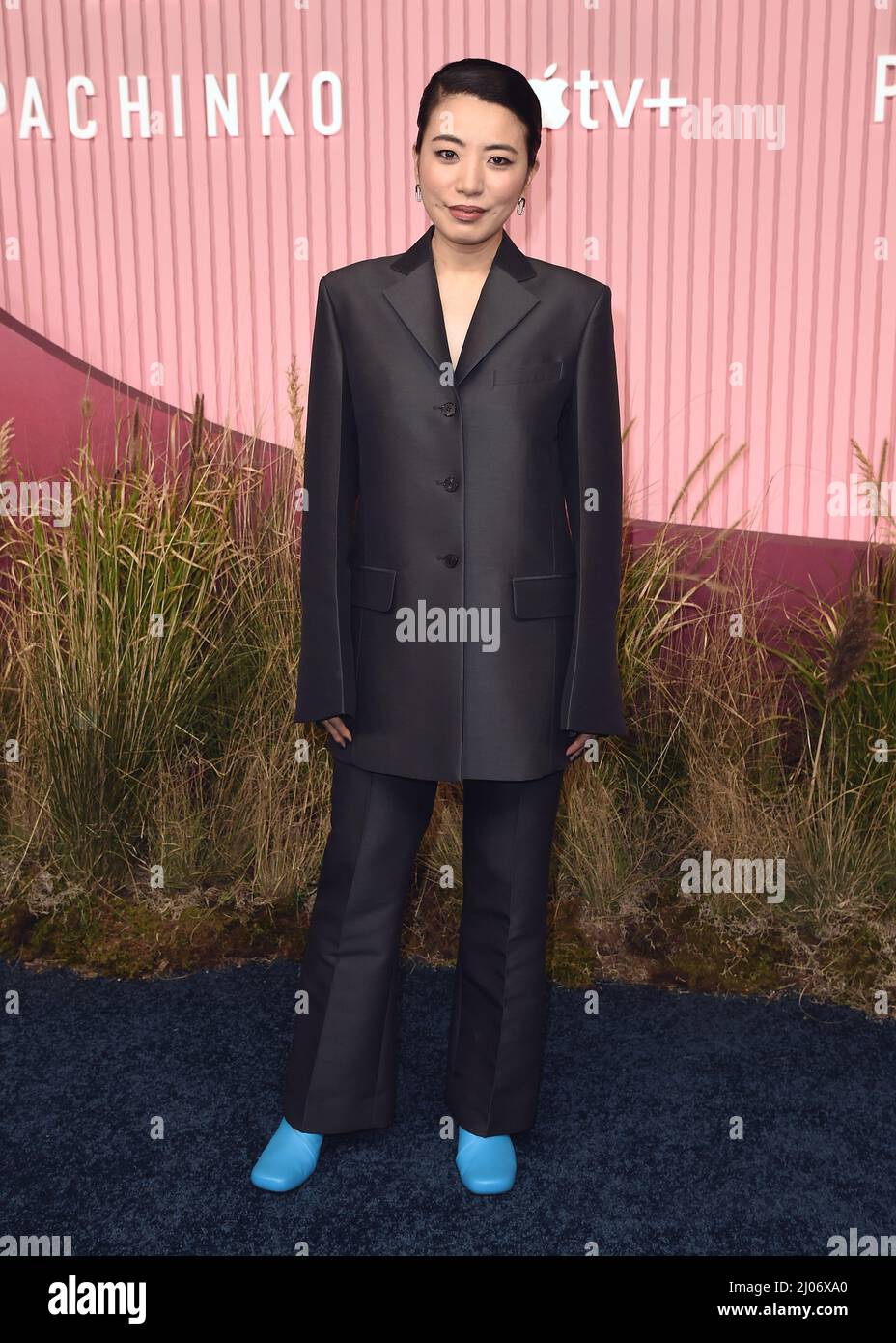 Los Angeles, USA. 16th Mar, 2022. Inji Jeong on the red carpet at Apple ...