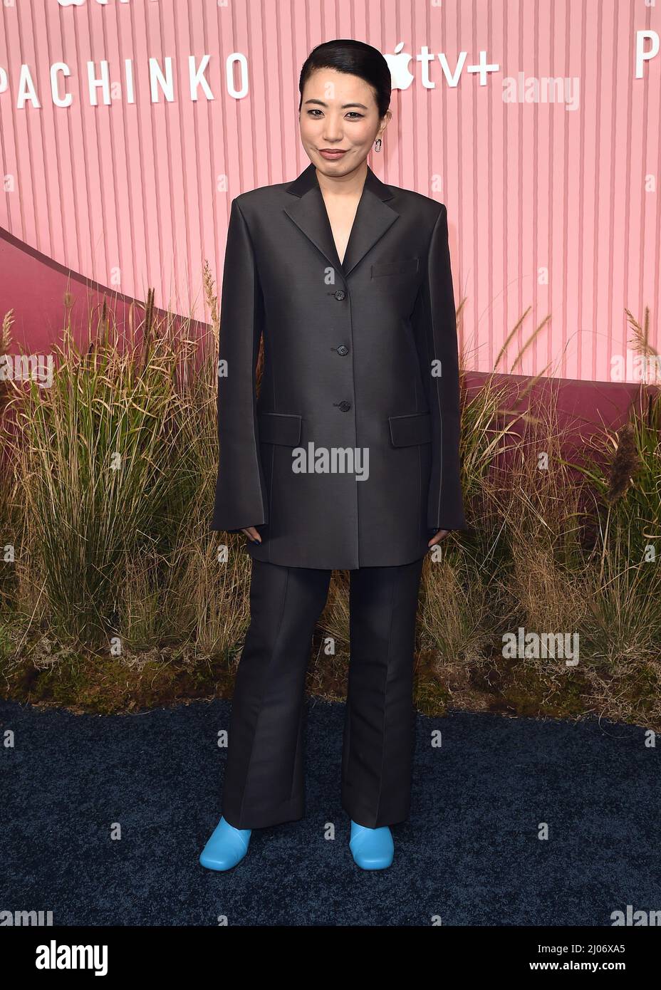 Los Angeles, USA. 16th Mar, 2022. Inji Jeong on the red carpet at Apple ...