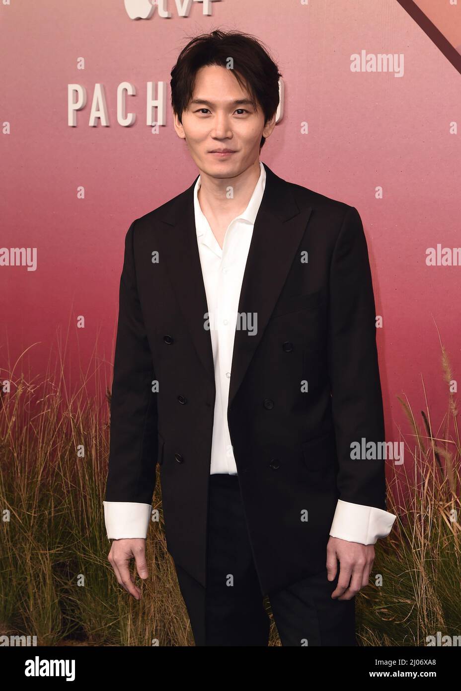 Los Angeles, USA. 16th Mar, 2022. Junwoo Han on the red carpet at Apple ...