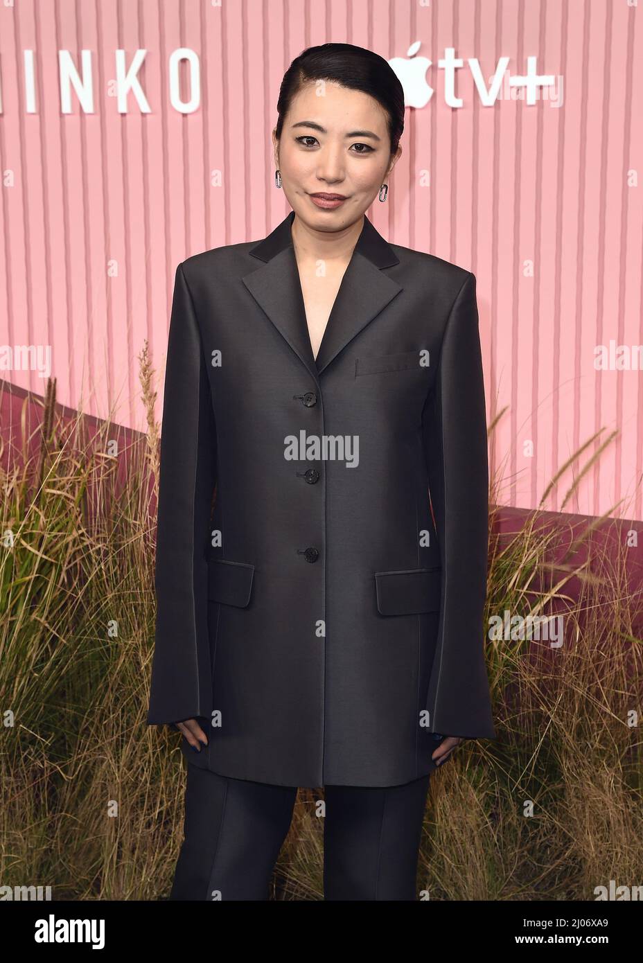 Los Angeles, USA. 16th Mar, 2022. Inji Jeong on the red carpet at Apple ...