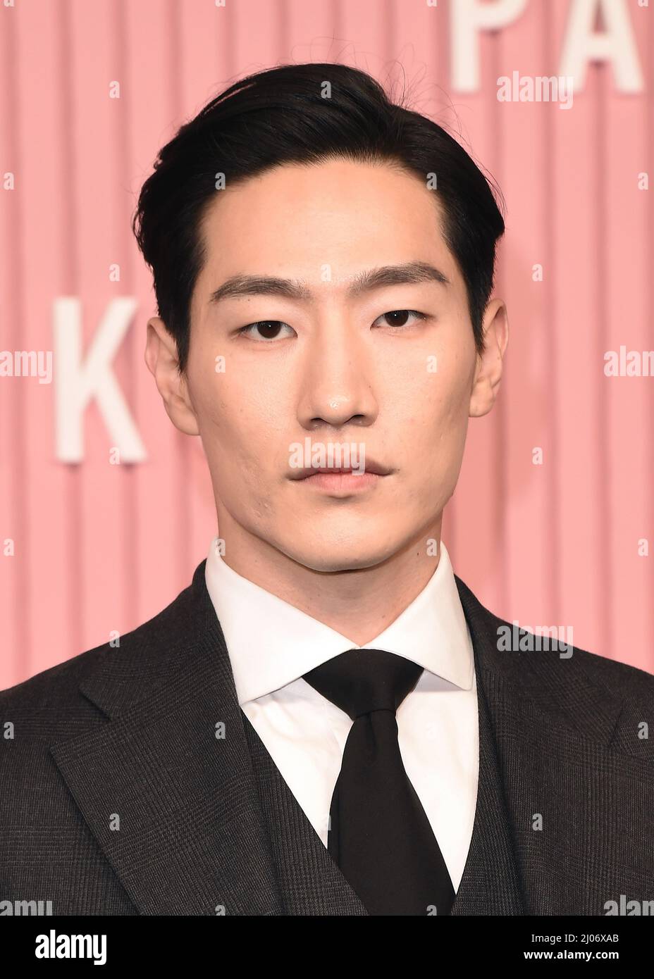 Los Angeles, USA. 16th Mar, 2022. Steve Sanghyun Noh on the red carpet ...