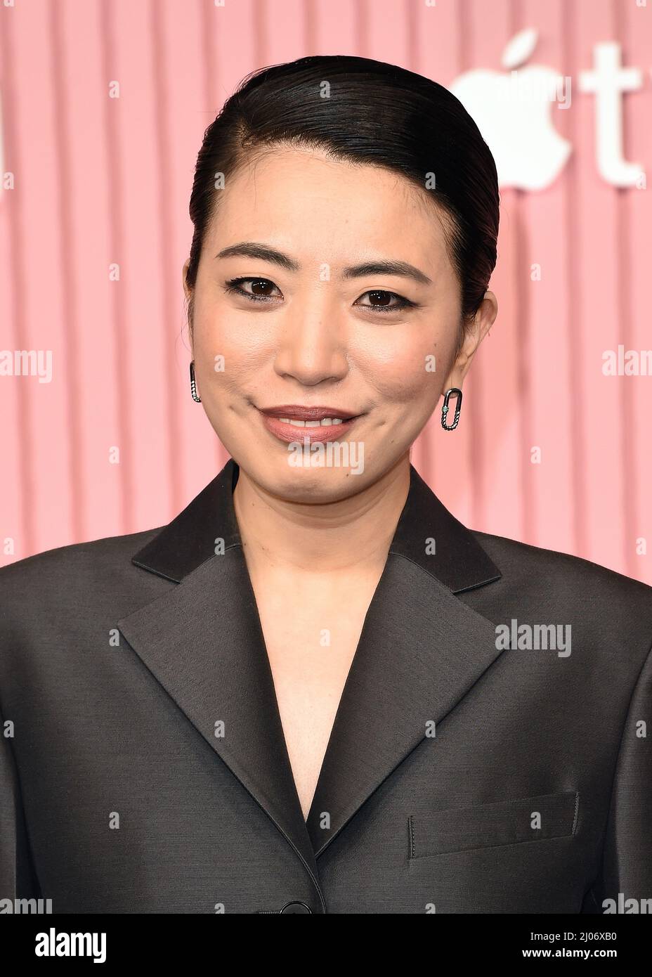 Los Angeles, USA. 16th Mar, 2022. Inji Jeong on the red carpet at Apple ...