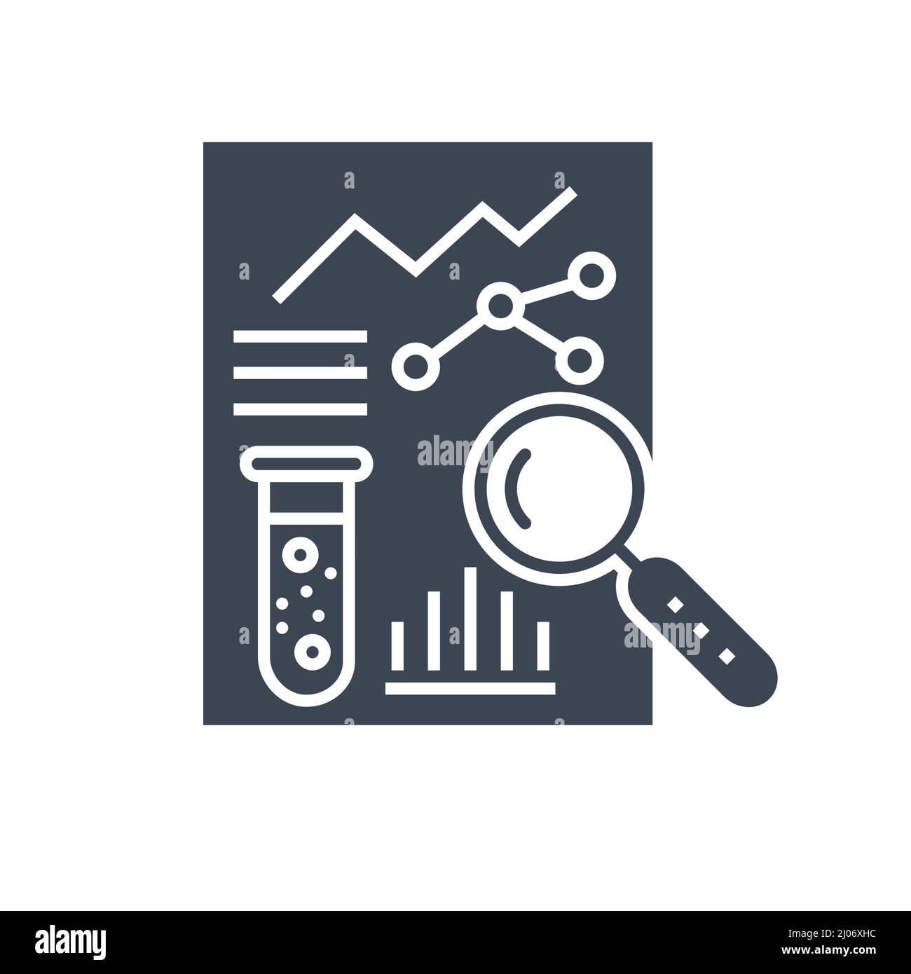 Medical analytics Related Vector Glyph Icon Stock Vector Image & Art ...