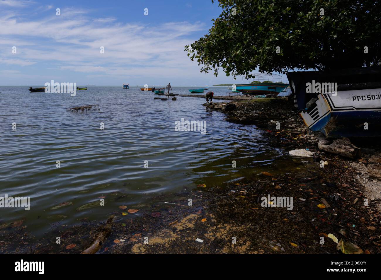 Remy Ollier Bato Roche Mahebourg Stock Photo - Alamy