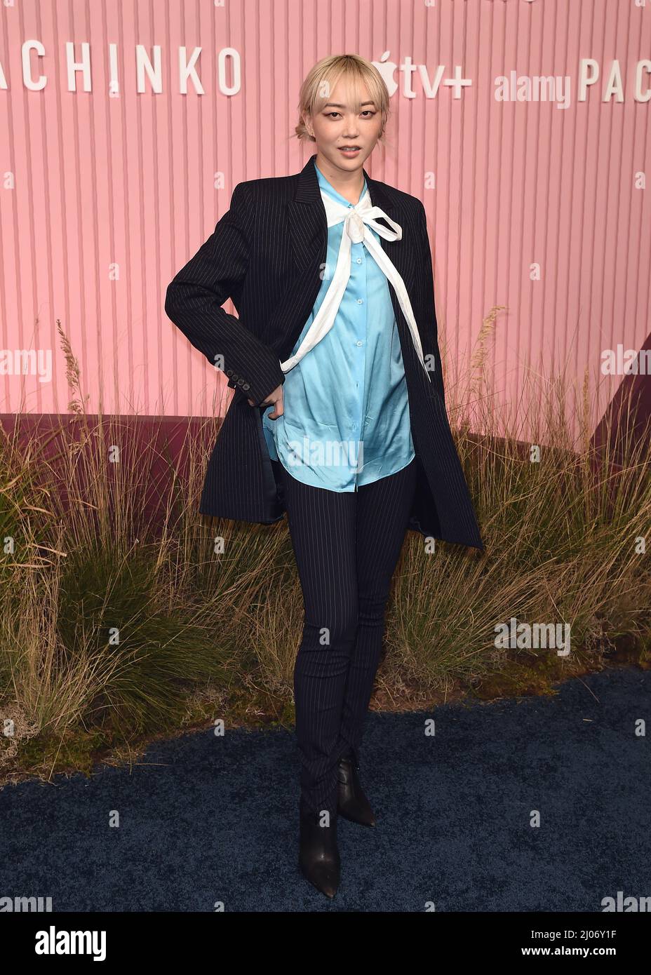 Los Angeles, USA. 16th Mar, 2022. Steffie Baik on the red carpet at ...