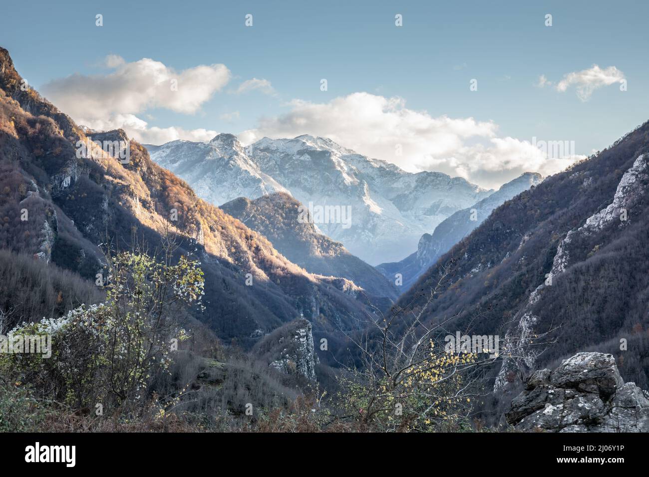Albanian mountains, lakes, landscape nature and sea Stock Photo - Alamy