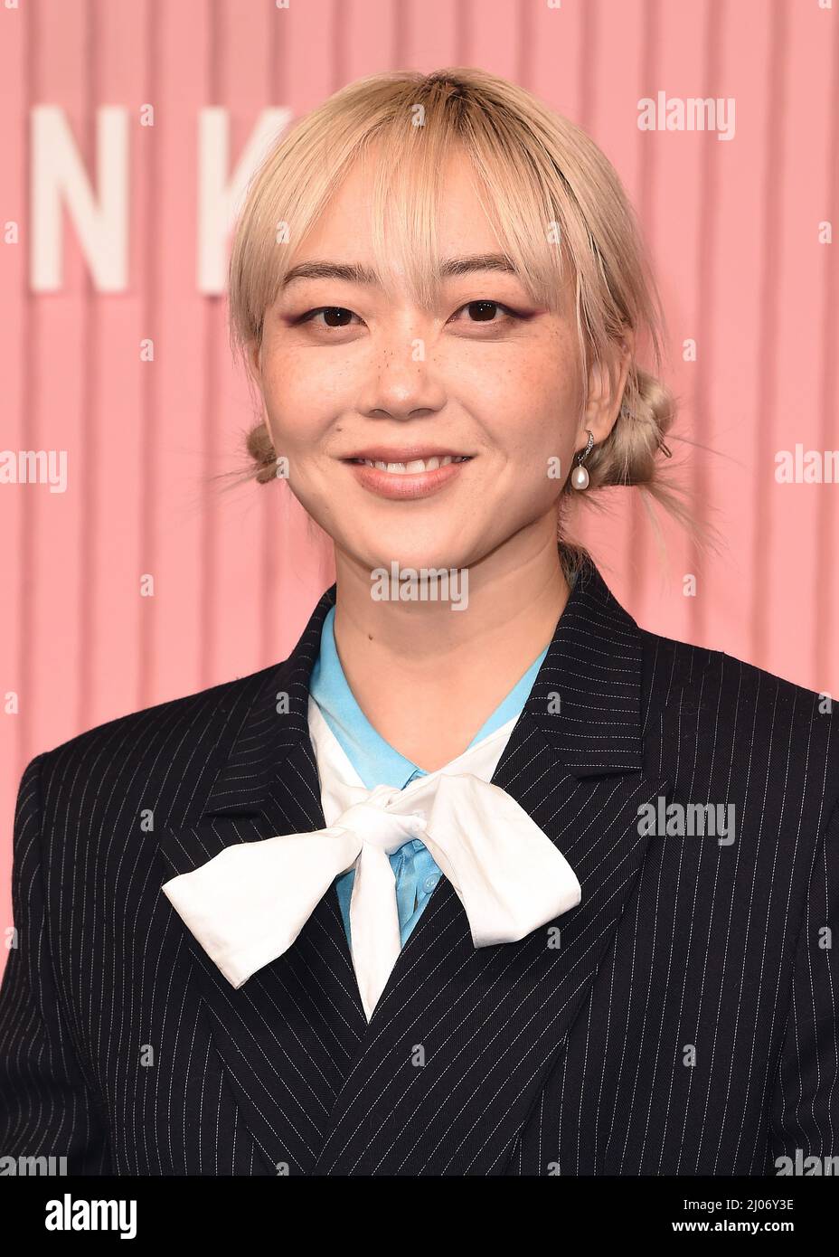 Los Angeles, USA. 16th Mar, 2022. Steffie Baik on the red carpet at ...
