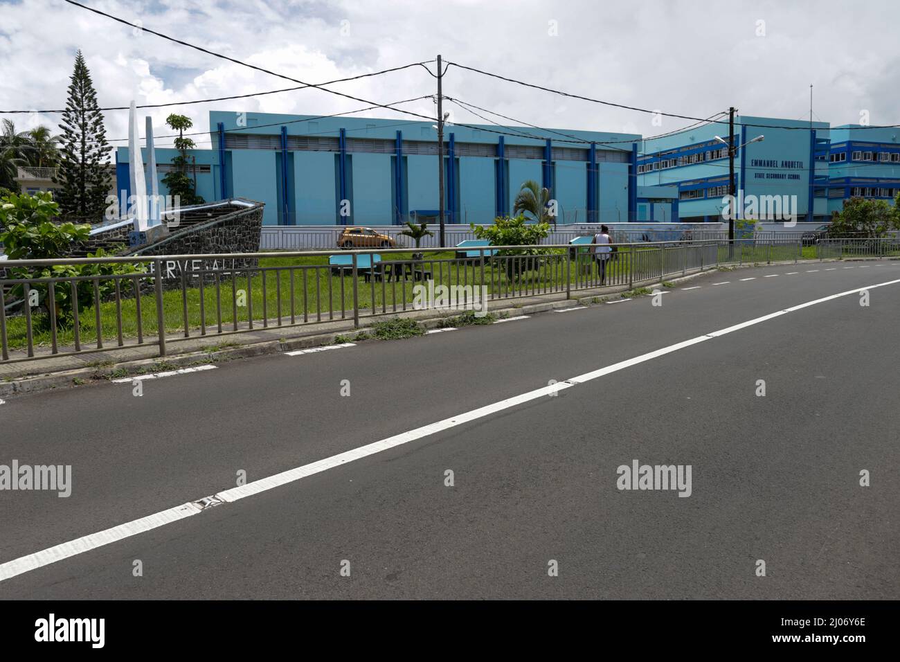 Remy Ollier Bato Roche Mahebourg Stock Photo - Alamy